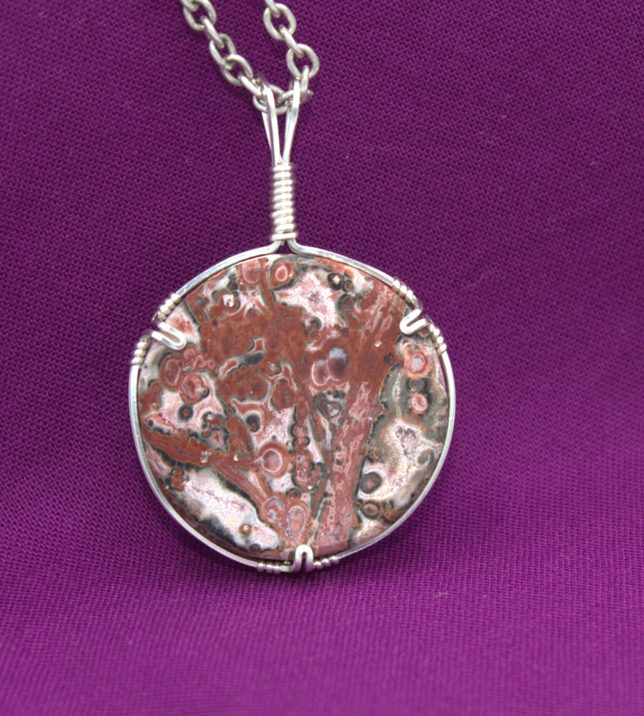 Rhyolite pendants and earrings | Spectral Stone Lapidary Arts