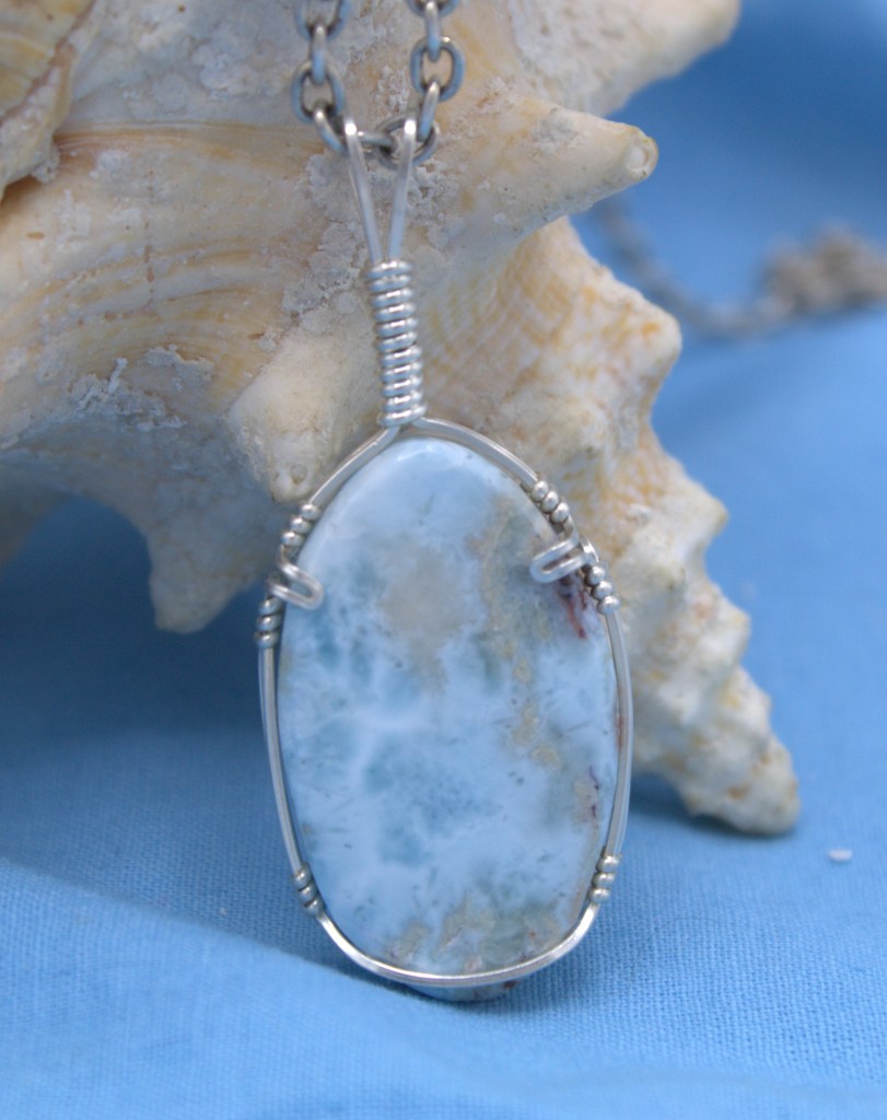 Ocean Larimar | Spectral Stone Lapidary Arts