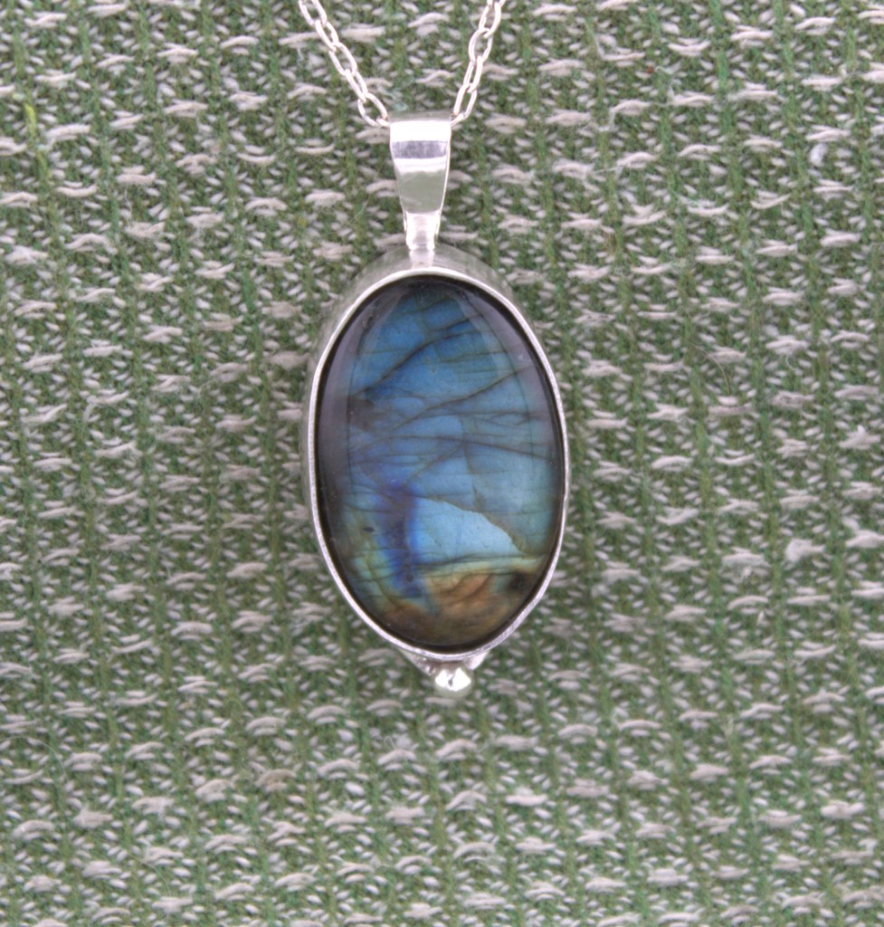 Labradorite in Sterling Silver | Spectral Stone Lapidary Arts